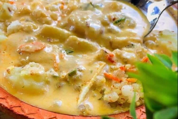 Mixed Vegetables in Coconut Sauce from "Awesome Cuisine" and its ...