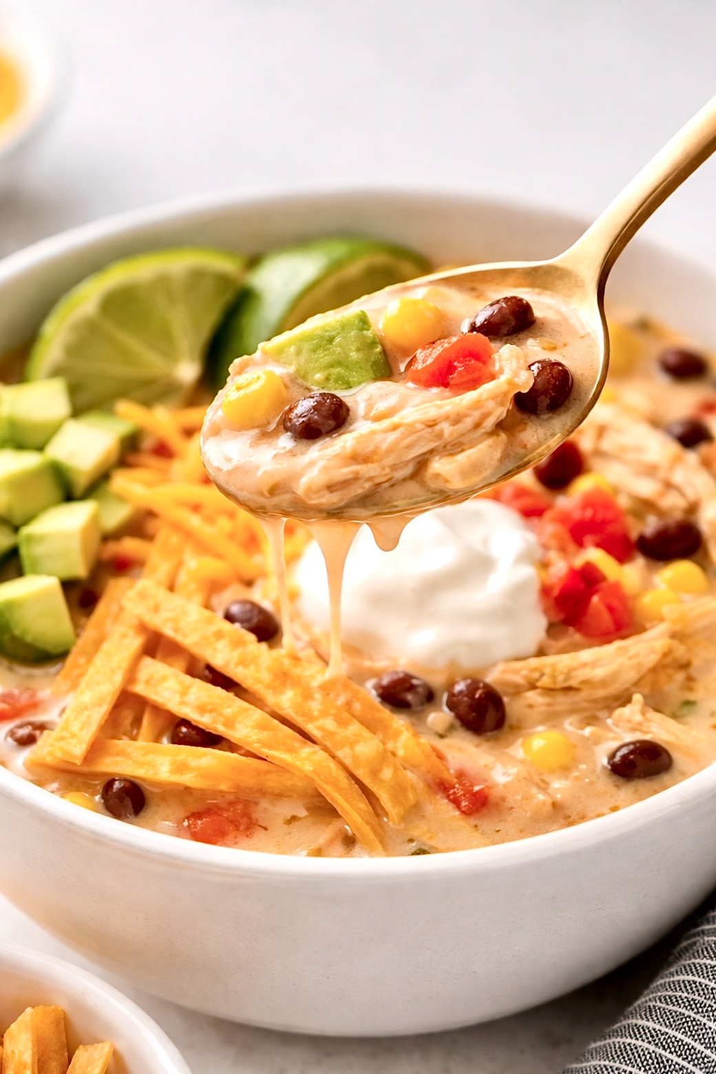 Creamy Chicken Tortilla Soup from "Jennifer Cooks" and its similar ...